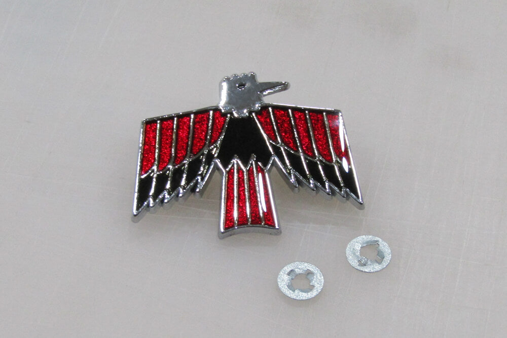 1967 Firebird Fuel Tank Door Emblem – Screaming Chicken