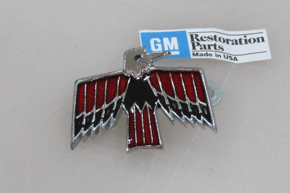 1967-69 Firebird Glove Box Door Emblem with Studs – Screaming Chicken