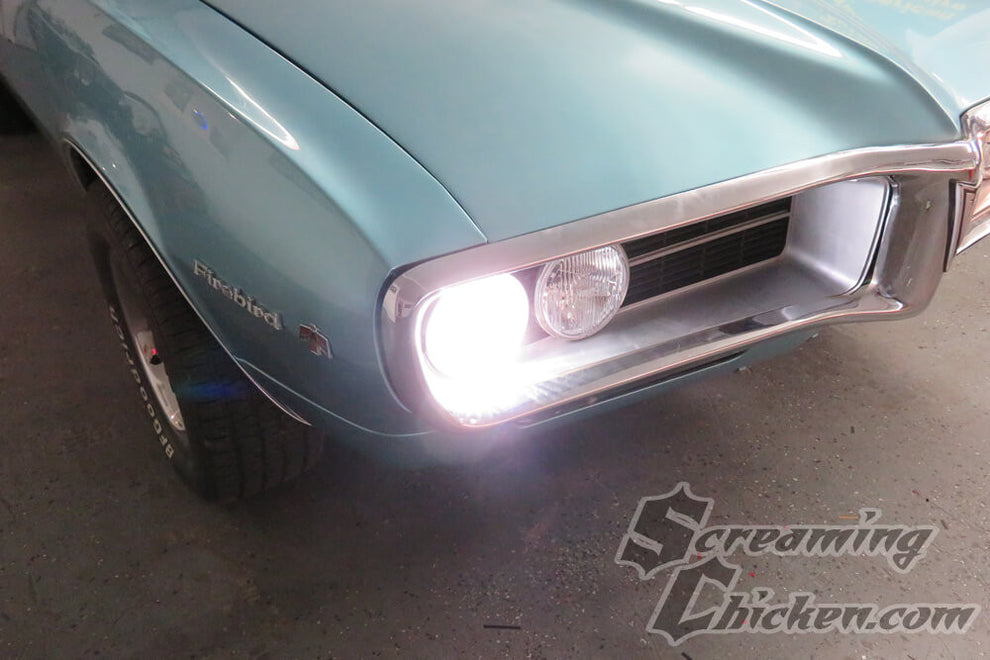 1967-69 Firebird Holley Retrobright Headlights – Screaming Chicken