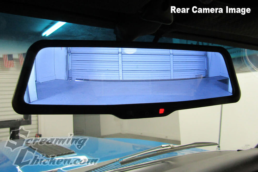 1967-69 Camaro/Firebird OE Style Mirror With Forward & Rearward Cameras ...