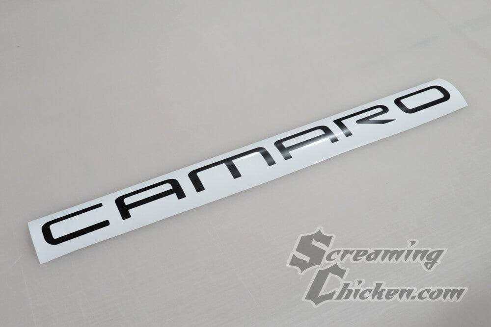 1993-2002 Camaro Rear Bumper Lettering Inlay – Screaming Chicken