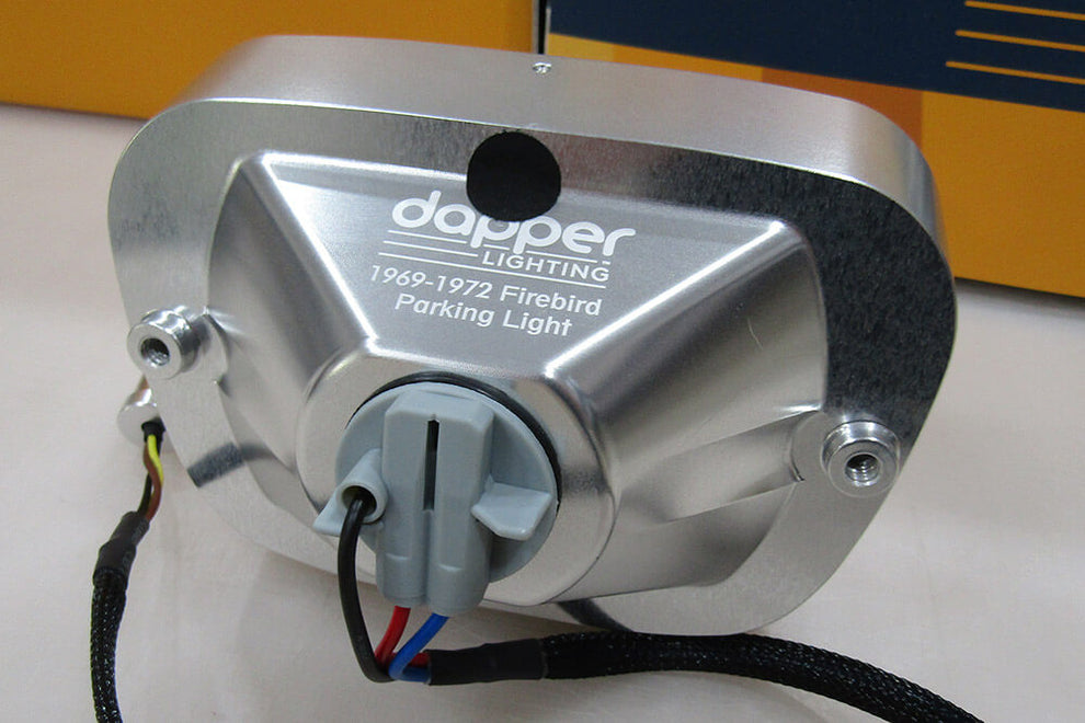 1969-73 Firebird Dapper Lighting Billet Parking Lights – Screaming Chicken